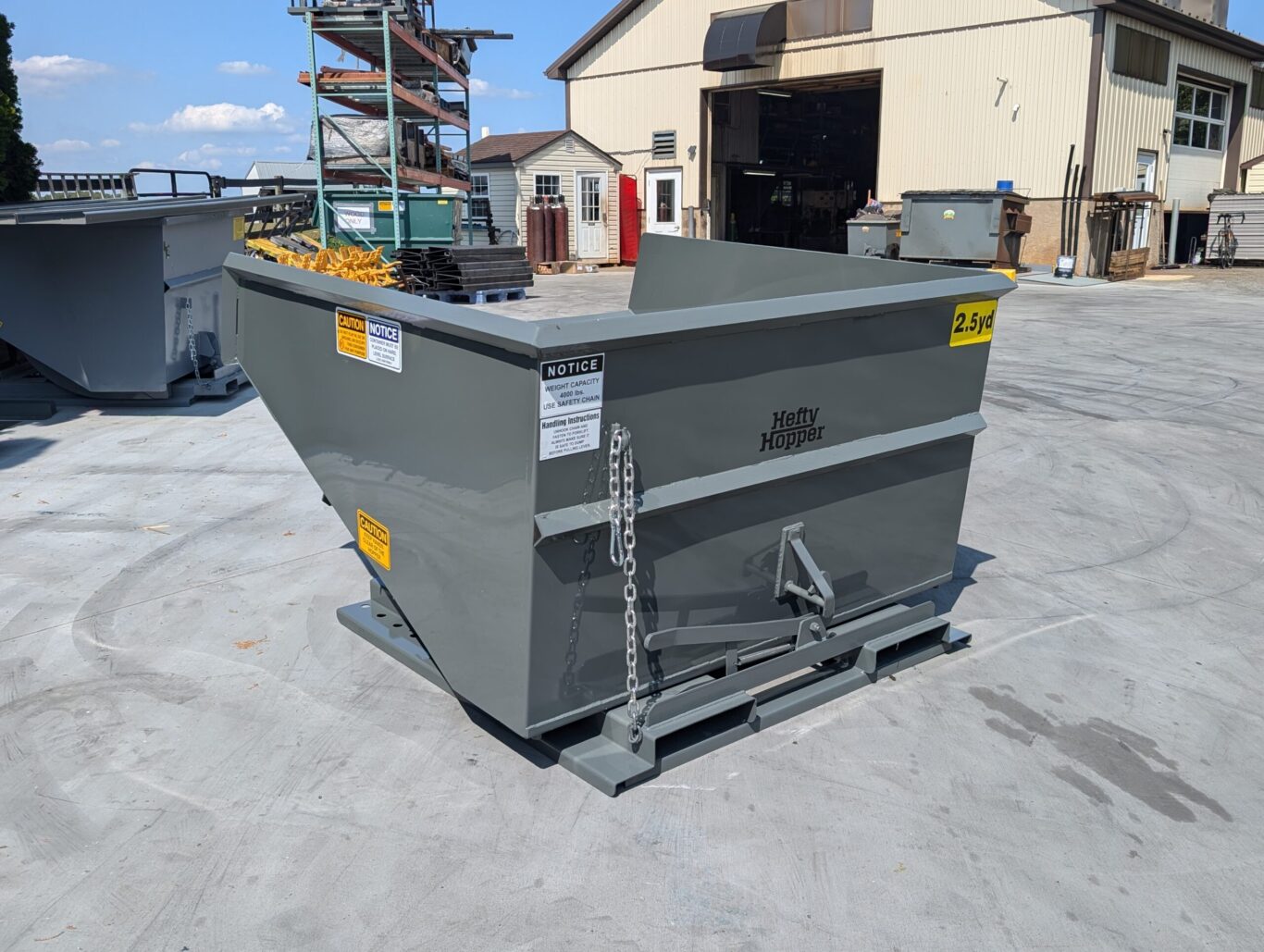 American Made Hoppers: Large Material Self-Dumping Hoppers for Metal ...