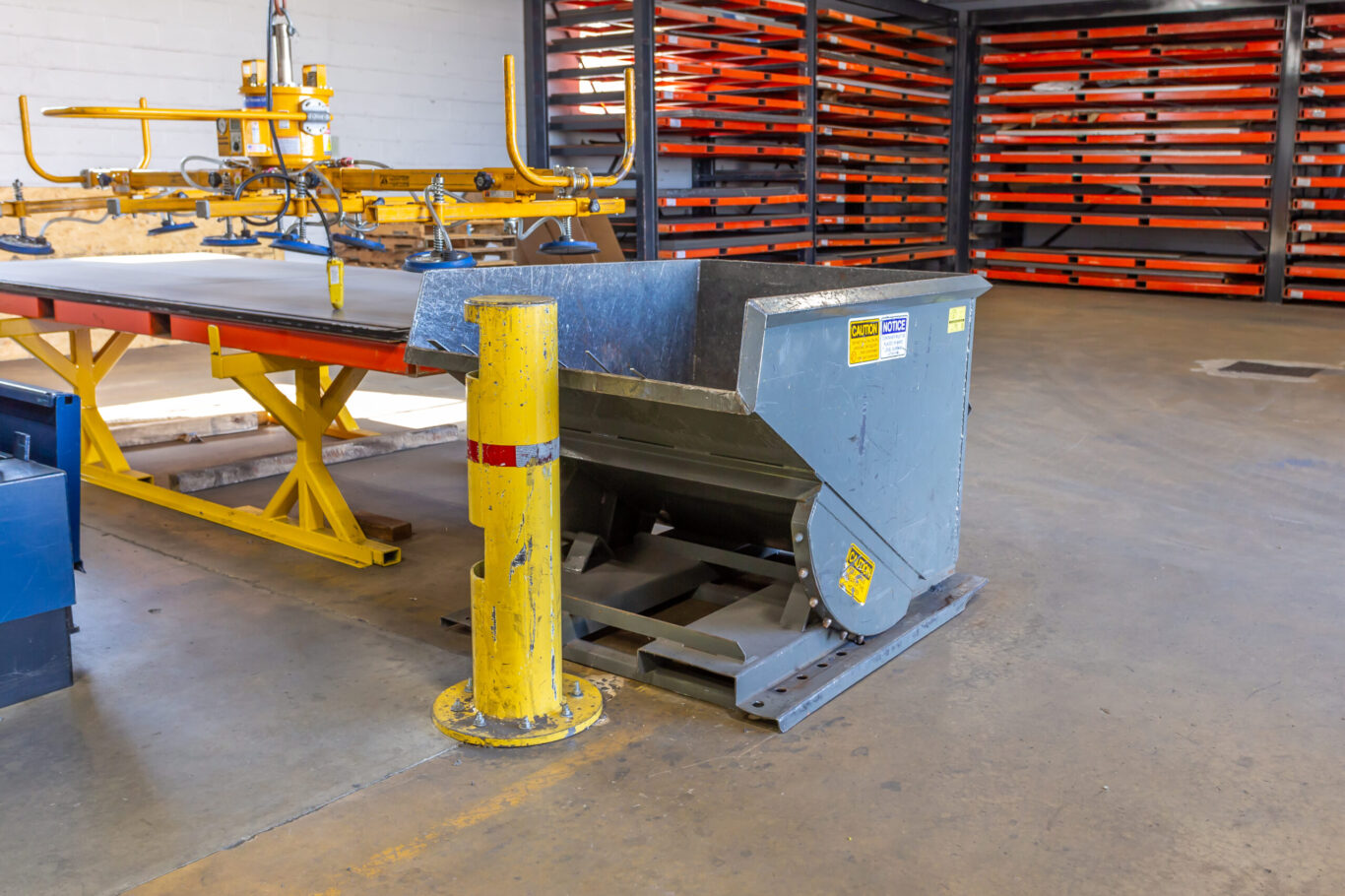 American Made Hoppers: Large Material Self-Dumping Hoppers for Metal ...